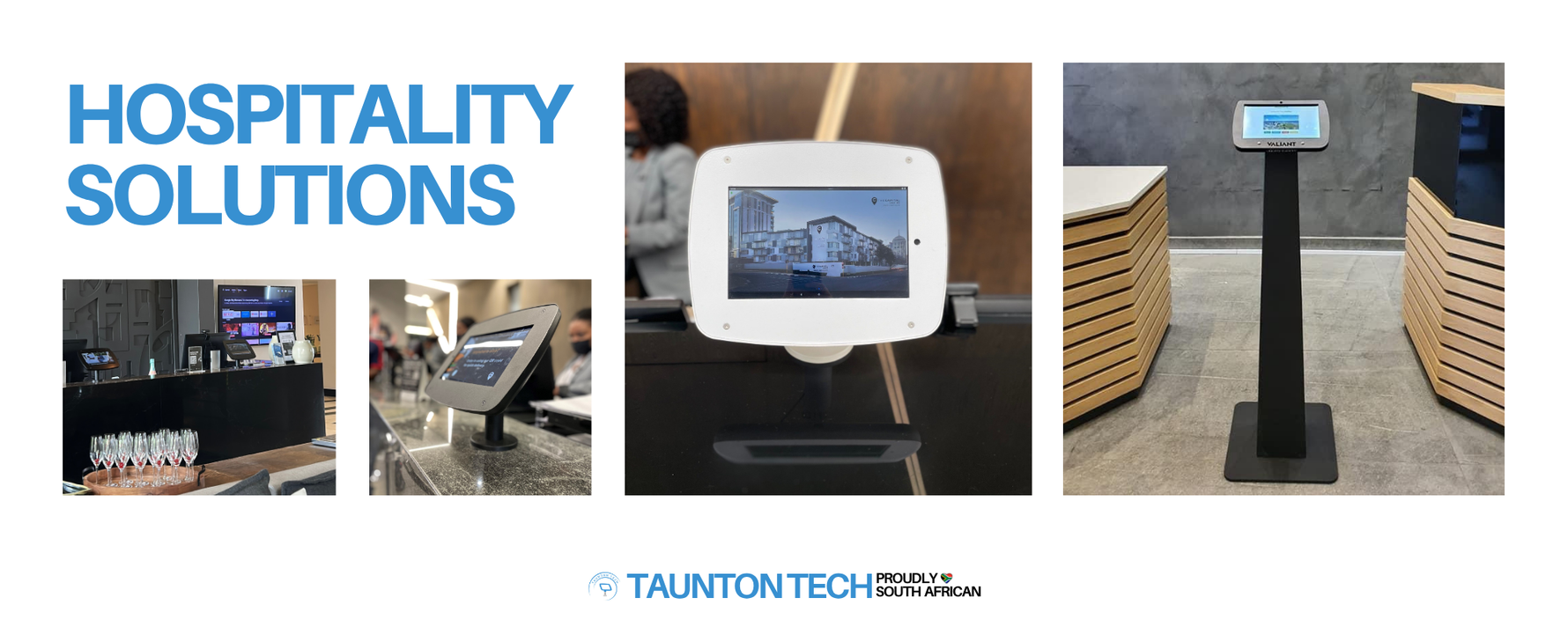 Tablet Stands for Hotels & Hospitality SA | Taunton Tech